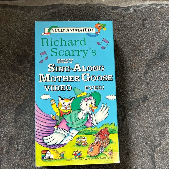 Media | Richard Scarrys Best Sing Along Mother Goose Video Ever Vhs ...
